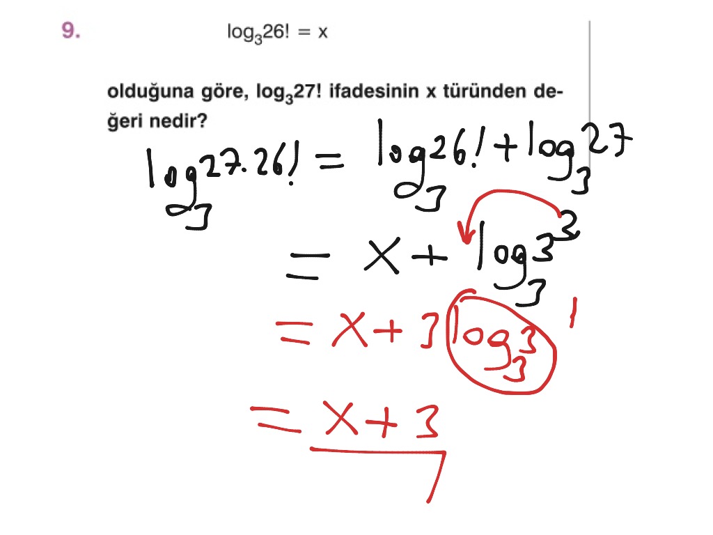 Logaritma | Math | ShowMe