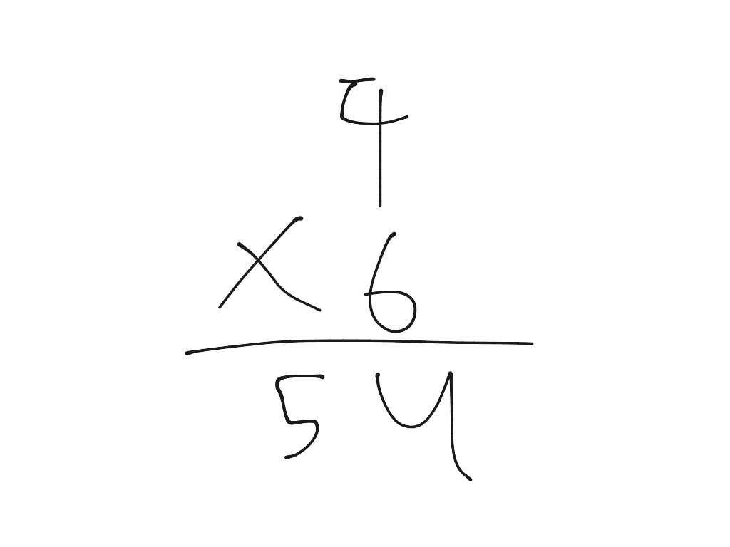 How to solve 9x6 | Math, Elementary Math, 3rd grade, multiplication ...