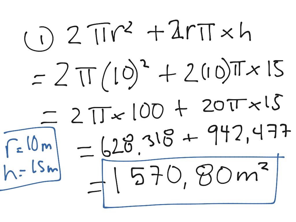 Surface area option 2 | Math, geometry, Surface Area | ShowMe