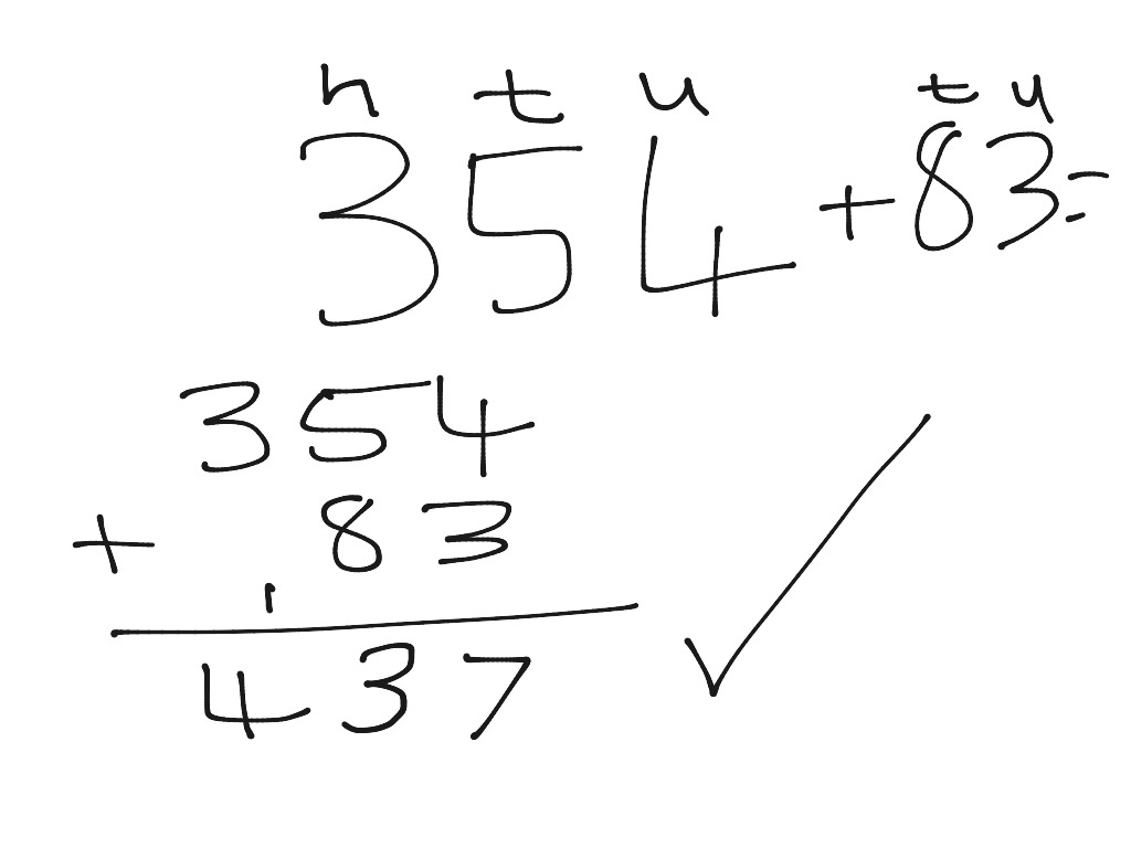 Misconception with place value and column addition | Math, Arithmetic, Addition | ShowMe