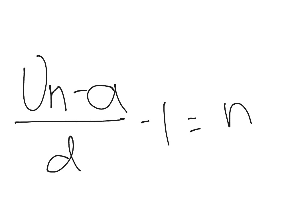 Arithmetic equation | Math | ShowMe