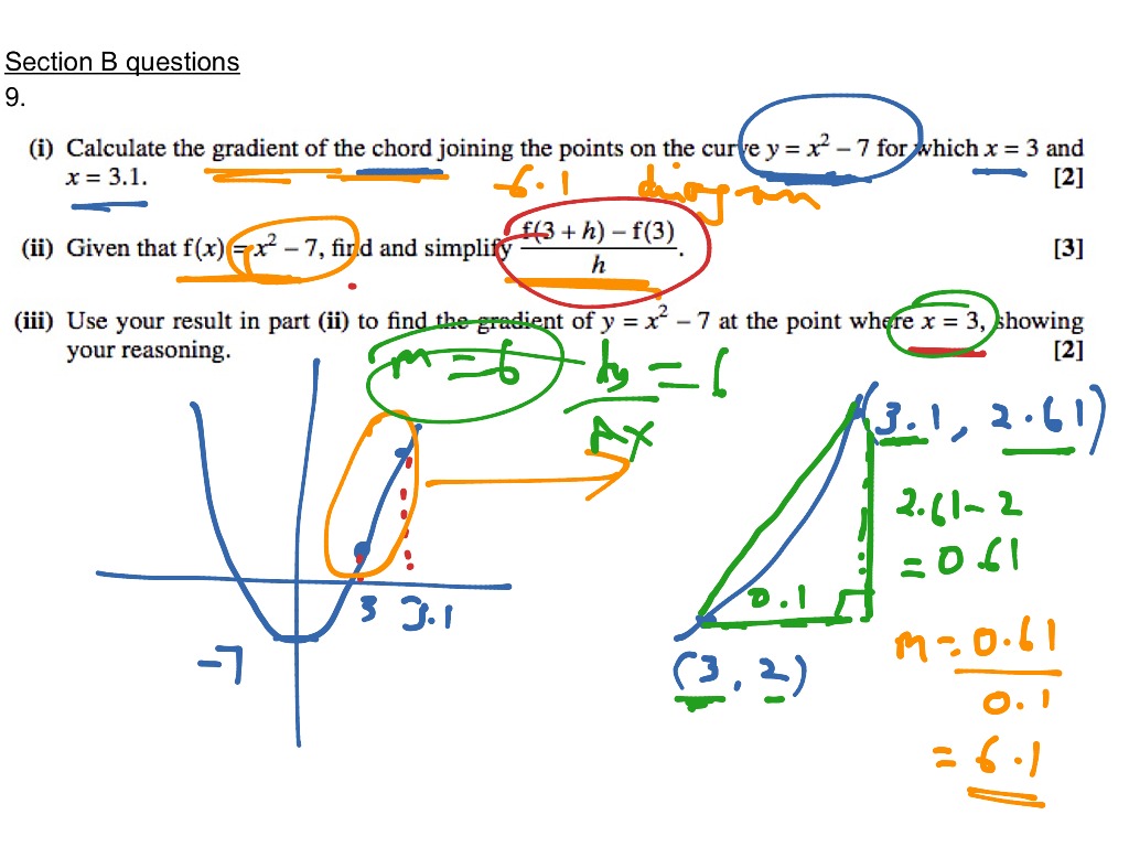 C2 diff Ppq q9 | Math, Calculus, Derivatives and Differentiation | ShowMe