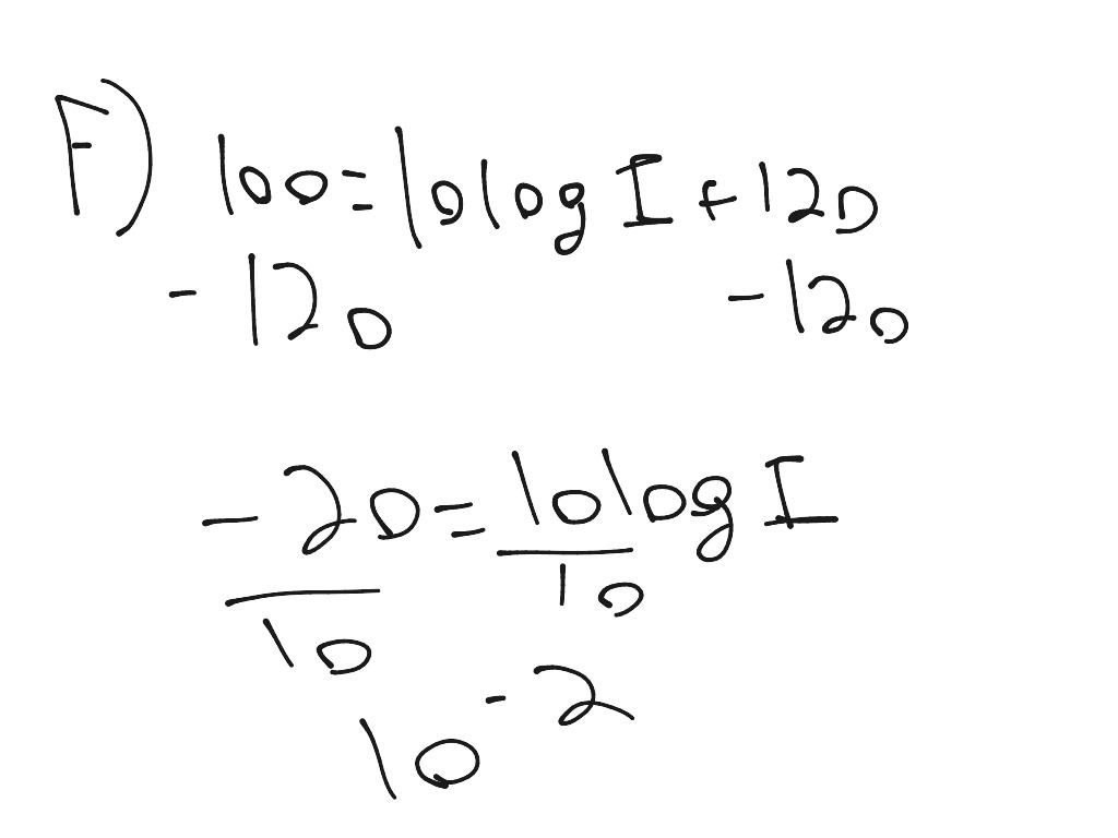 Logarithmic math project | Math, Algebra 2, Logarithmic Functions | ShowMe