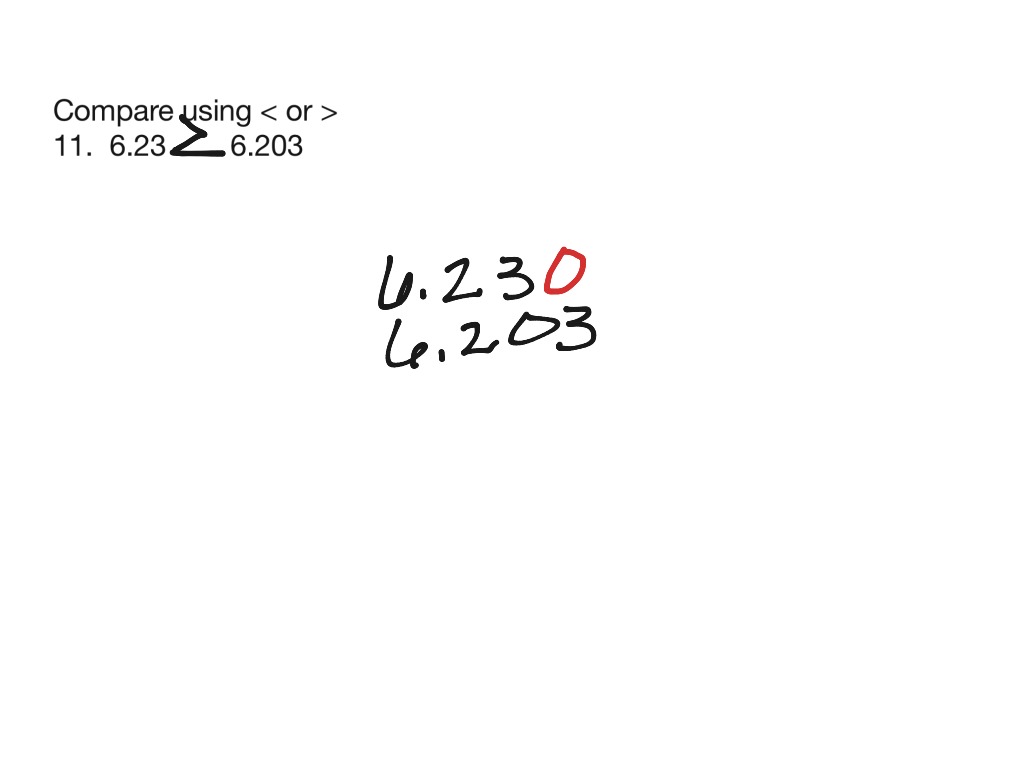 Math 090 Exam 5 Review: Section 6.1 Decimals: Reading, Writing ...