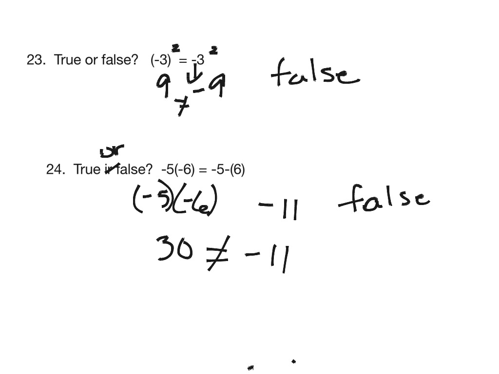 Math 090 Exam 3 Review:Section 4.5 Multiplying and Dividing Integers ...