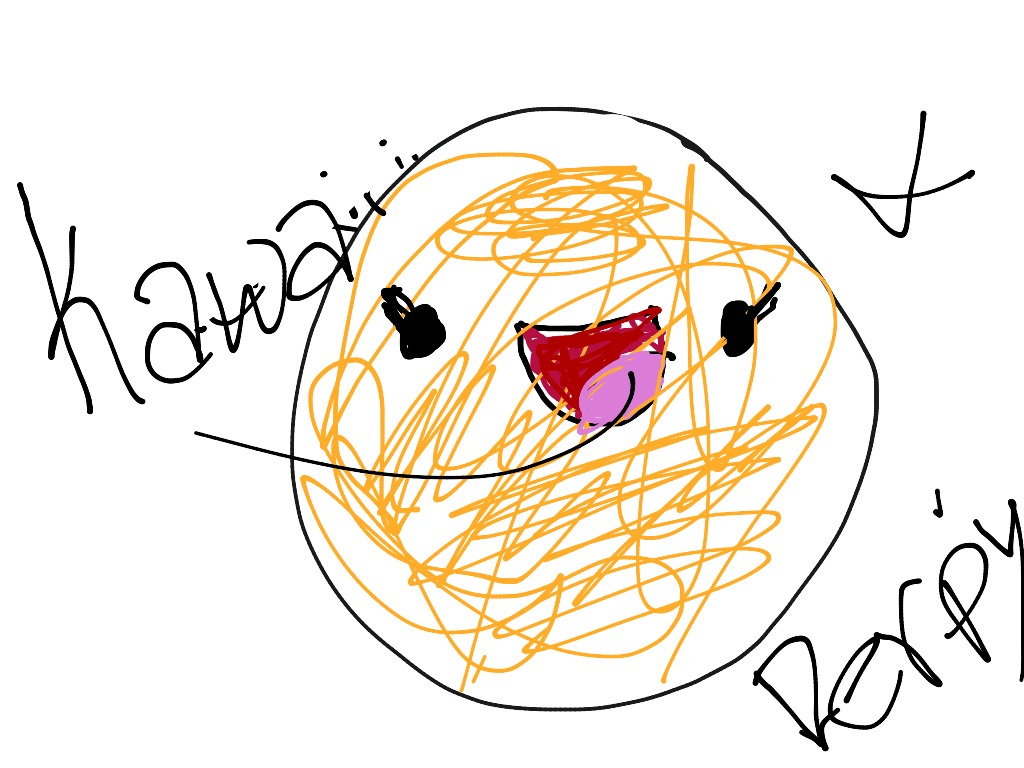 How to draw a Kawaii derp face. | Art, Color, Drawing, Rhythm | ShowMe