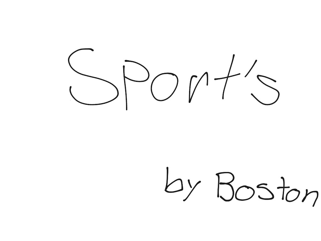 Boston | Writing | ShowMe