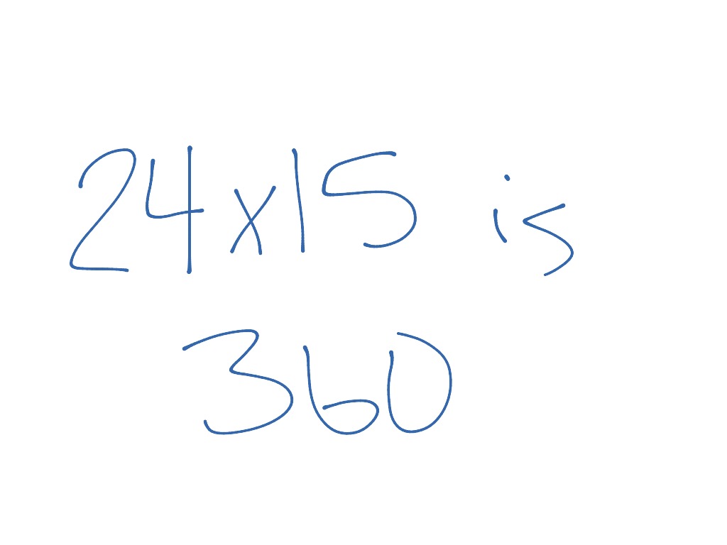 The House Method | Math, multiplication | ShowMe
