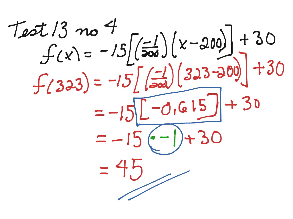 SN4-Test13no4 | Math | ShowMe