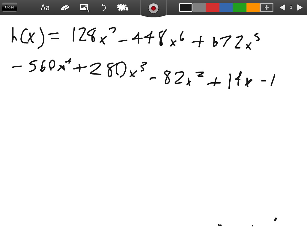 gus screencast 3 | Math | ShowMe