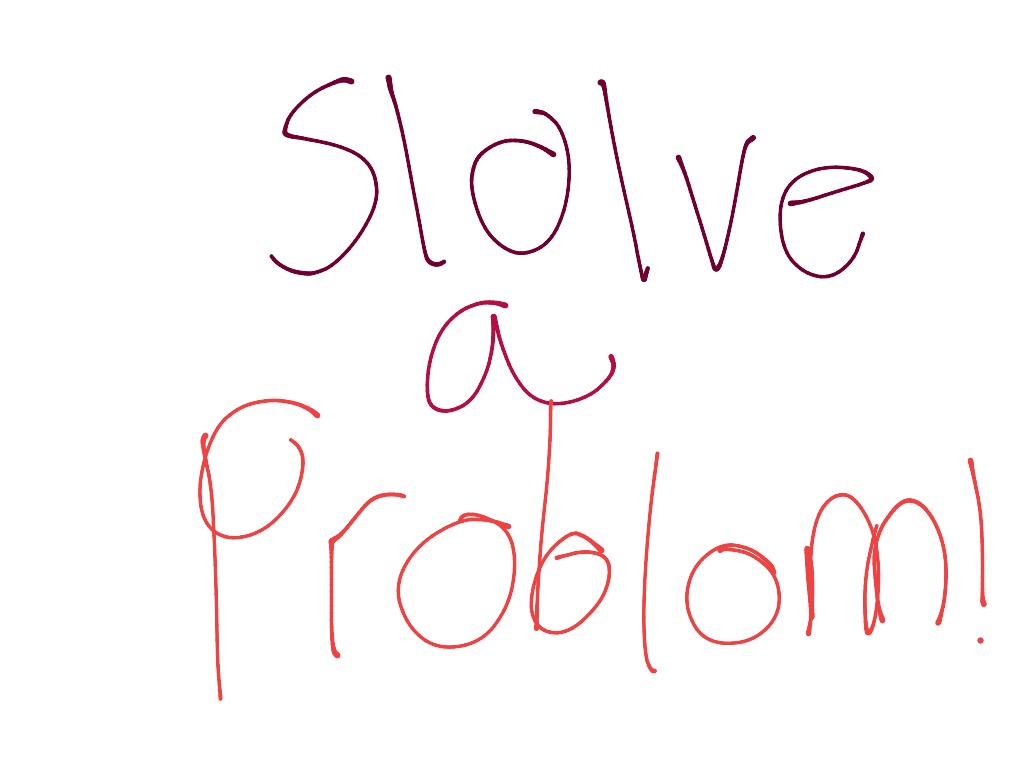How to solve a problom. | Math, Elementary Math, 3rd grade | ShowMe