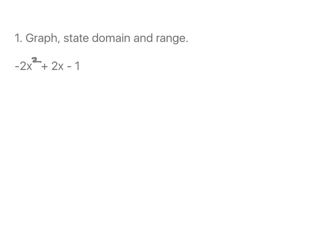A graph quad fun | Math | ShowMe