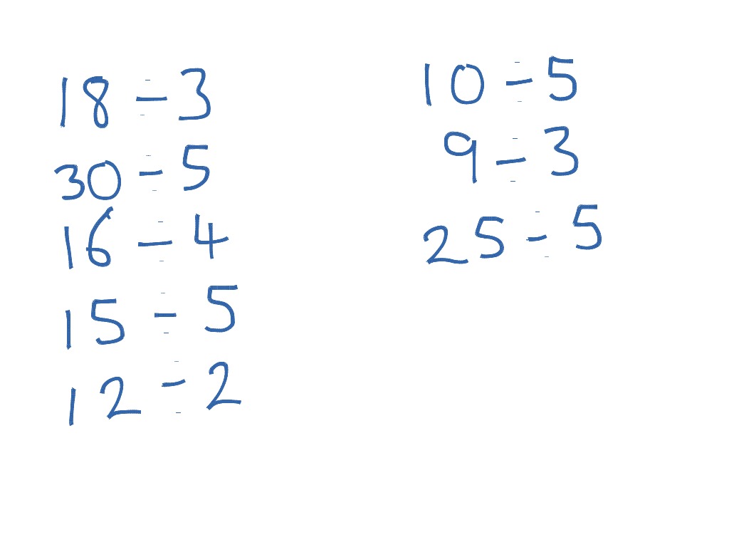 Division | Math | ShowMe