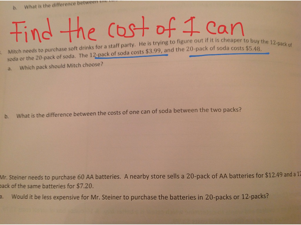 Mod 1 lesson 20 | Math, Elementary Math | ShowMe