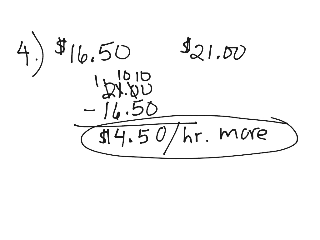 Module 1 Lesson 20 Problem Set | Math | ShowMe