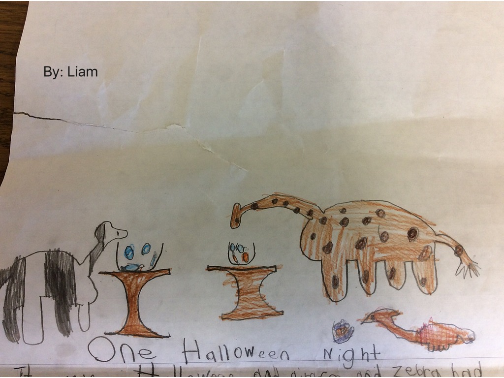 One Halloween Night By: Liam | english, Writing | ShowMe