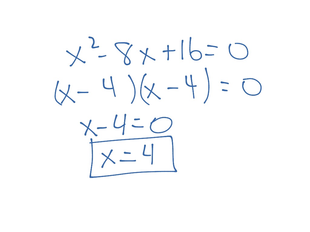 Discriminant | Math, Algebra, solving-equations | ShowMe
