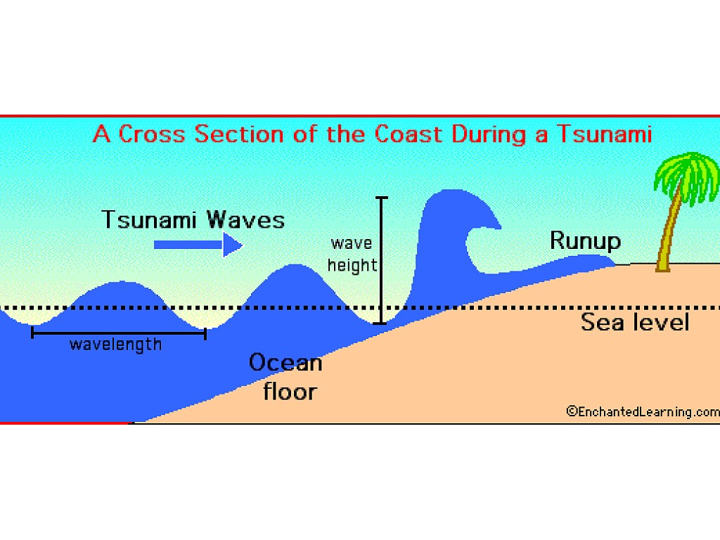 Tsunamis | Science, Environment, Earth-science, Weather | ShowMe