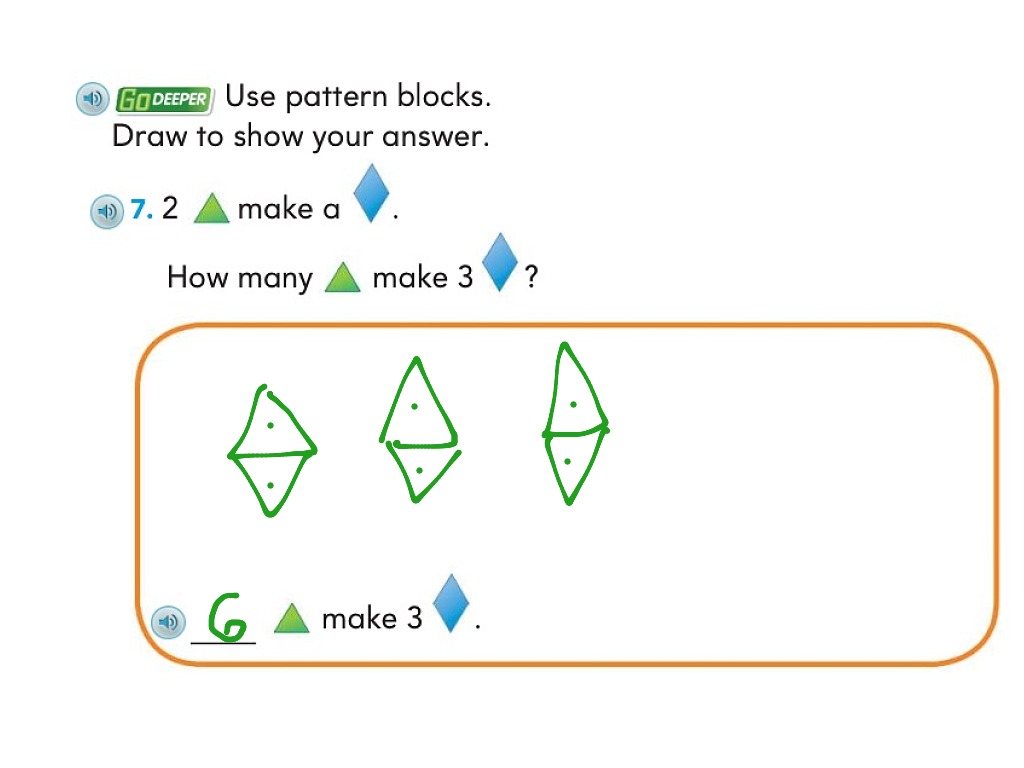 1st Grade Lesson 12.3 Go Deeper Problem 7 | Math | ShowMe