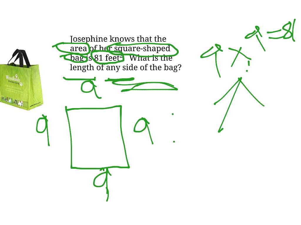 A=LxW | Math, Elementary Math | ShowMe