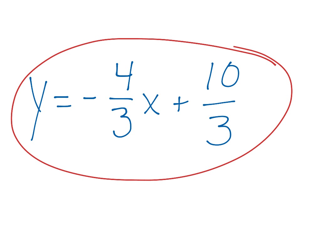 Linear Equations with Multiple Representatives | Math | ShowMe