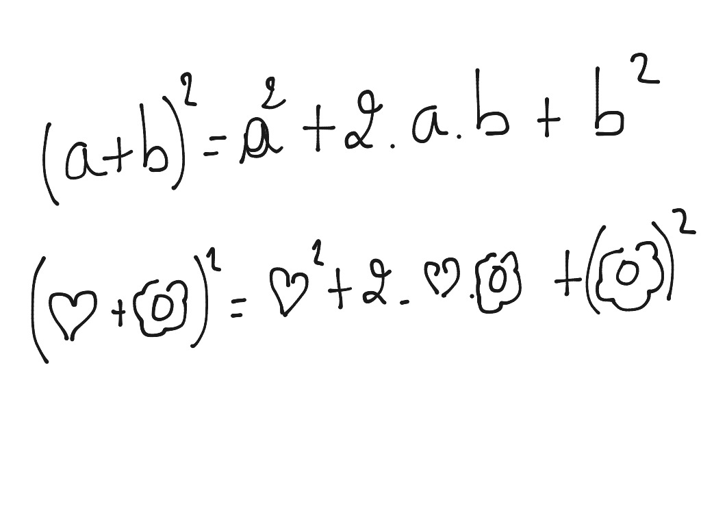 Carré d une somme 1 | Math, Elementary Math | ShowMe