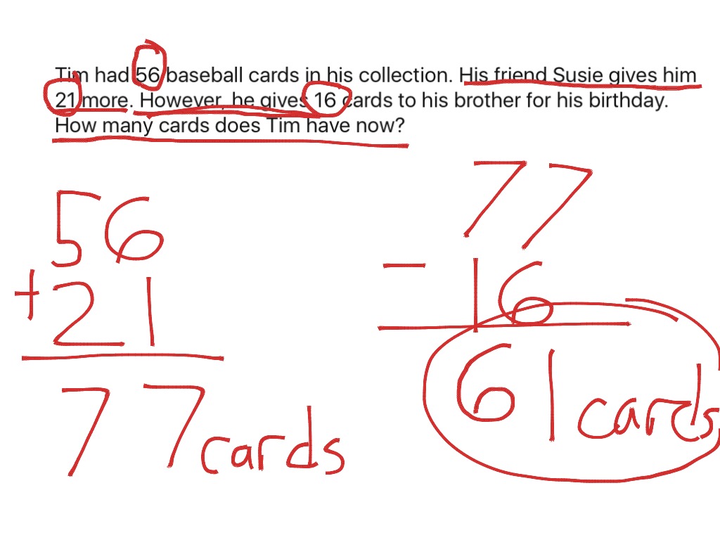 Word Problem Breakdown | Math | ShowMe