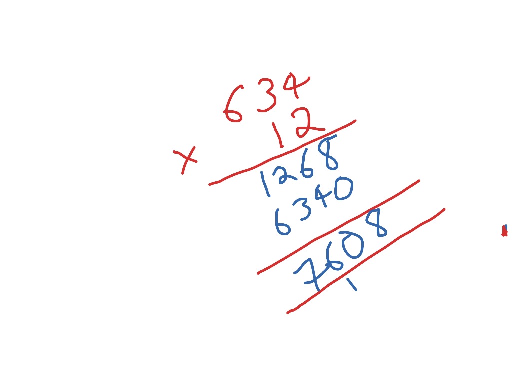 Multiplication | Math | ShowMe