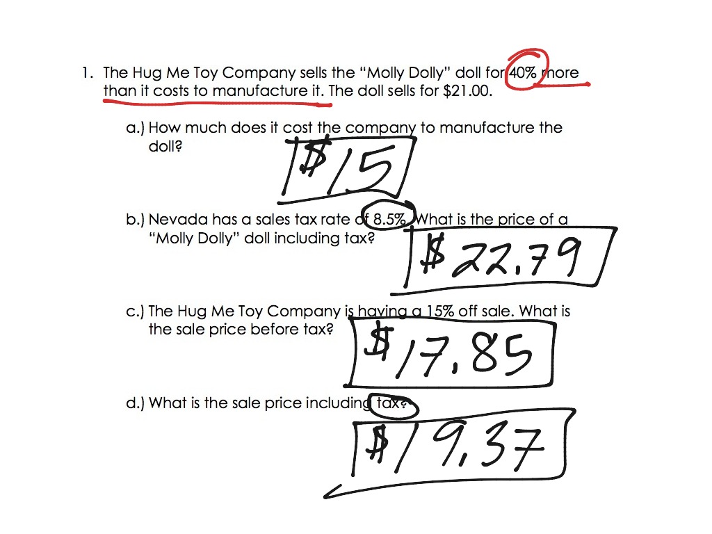 CCA review proportions part 1 | Math | ShowMe