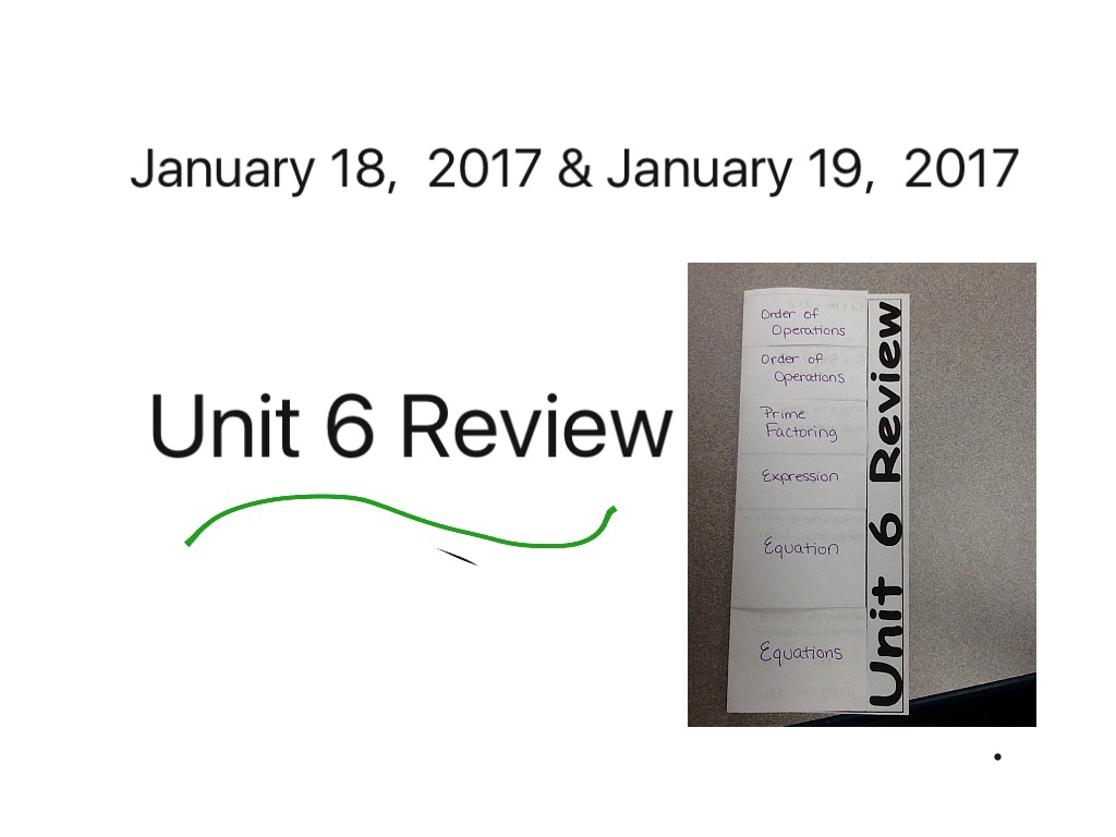 Jan 18 & 19 | Math | ShowMe