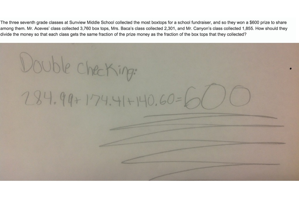 Failed math presentation | Math | ShowMe