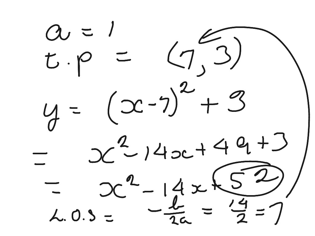 Quadratic eqn | Math | ShowMe