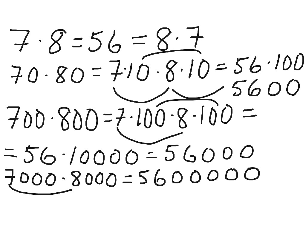 7*8=56 | Math | ShowMe