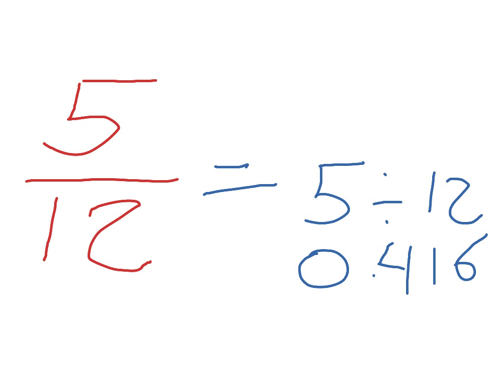 Fraction divided by decimal | Math | ShowMe