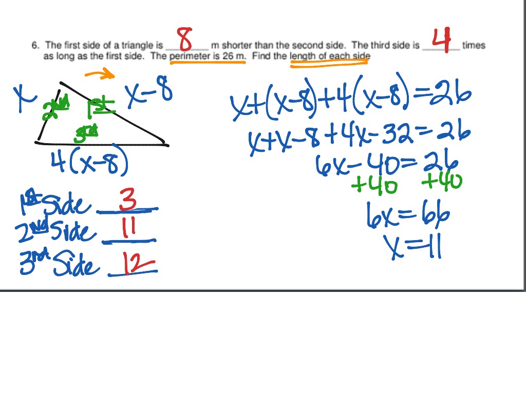 1.11 Solving real-world word problems | Math | ShowMe