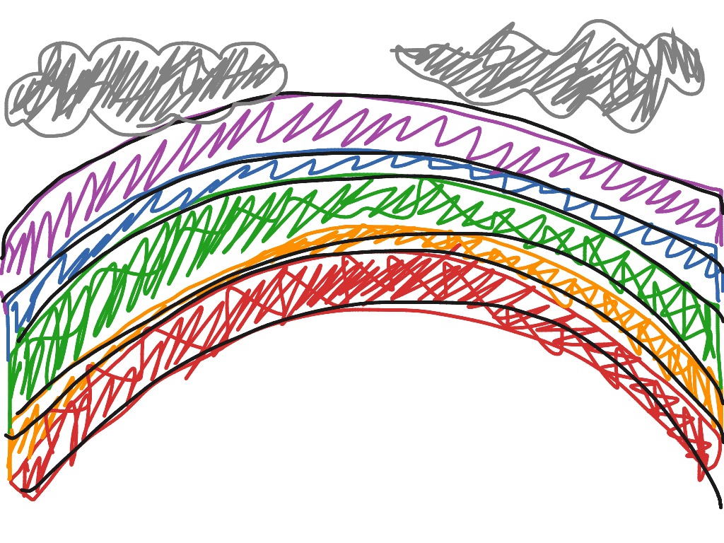 How to draw a rainbow | Art | ShowMe