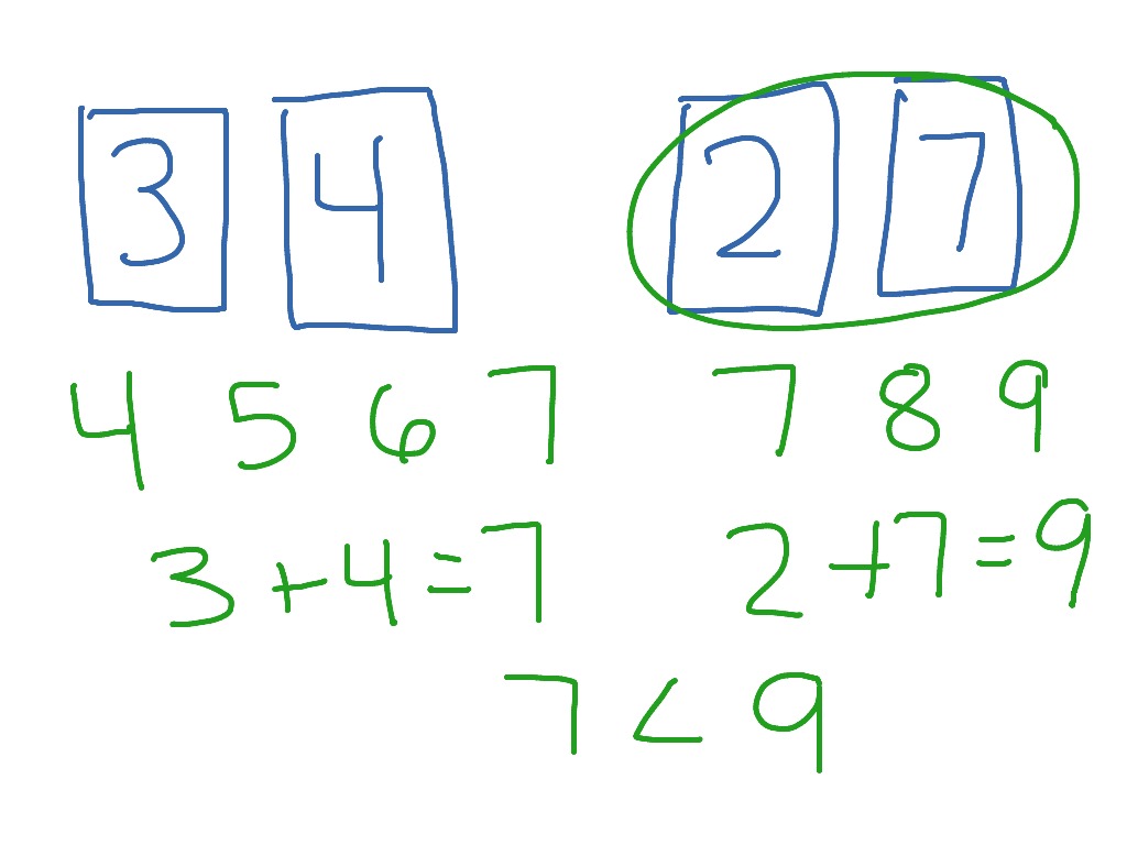 Double Compare | Math | ShowMe