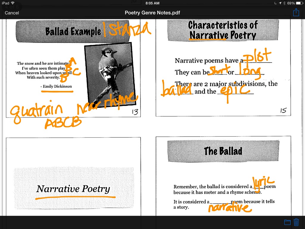 Poetry Genres 4 | english, Poetry | ShowMe