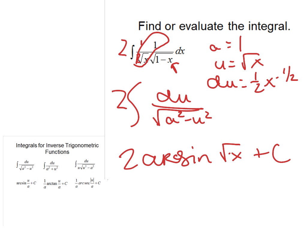 Calculus Chapter 5 Day 8 | ShowMe