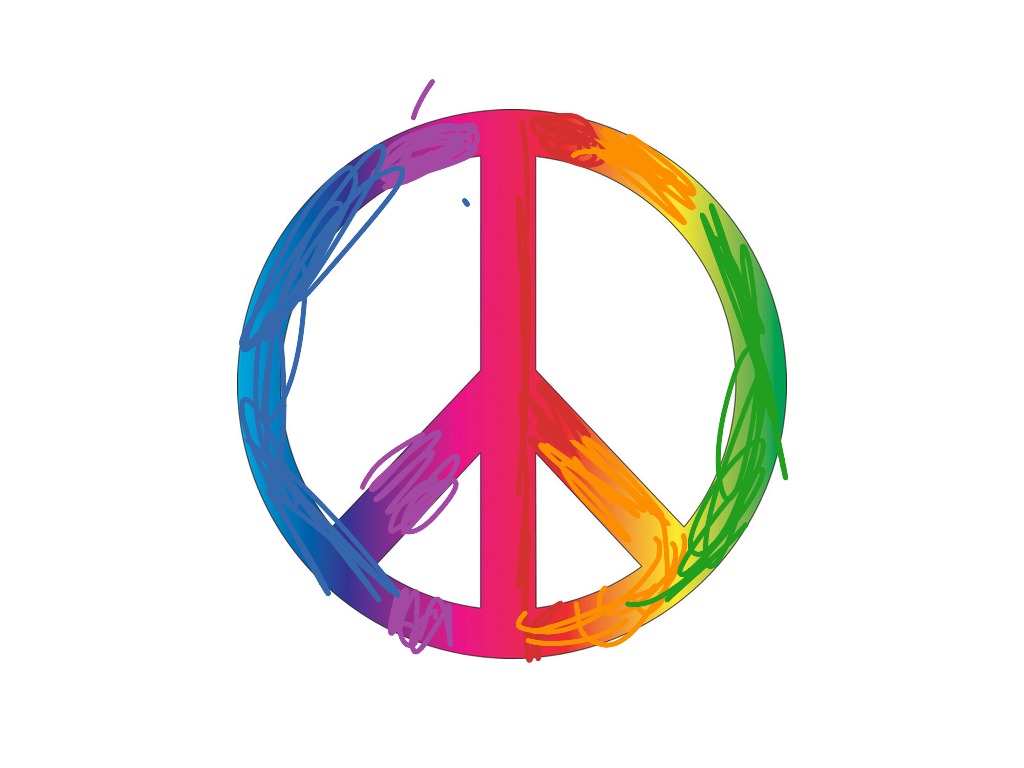 How to draw peace signs | Art | ShowMe