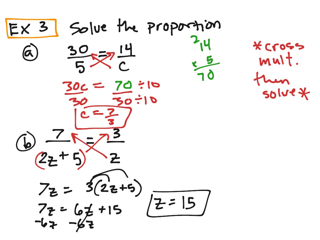Ratios and Proportions | ShowMe