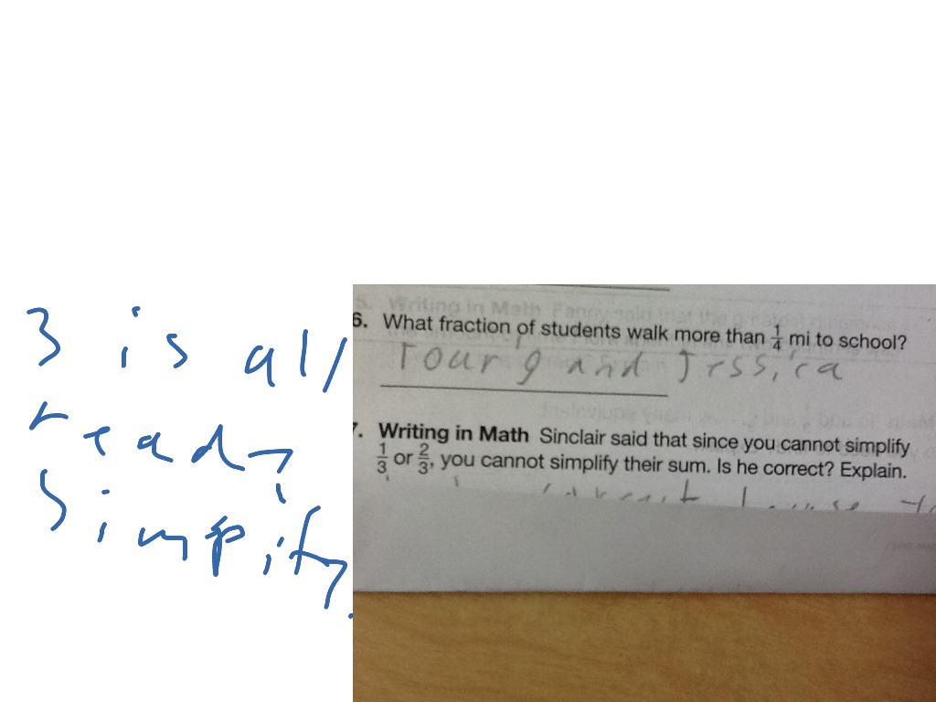 Writing in math | Math | ShowMe