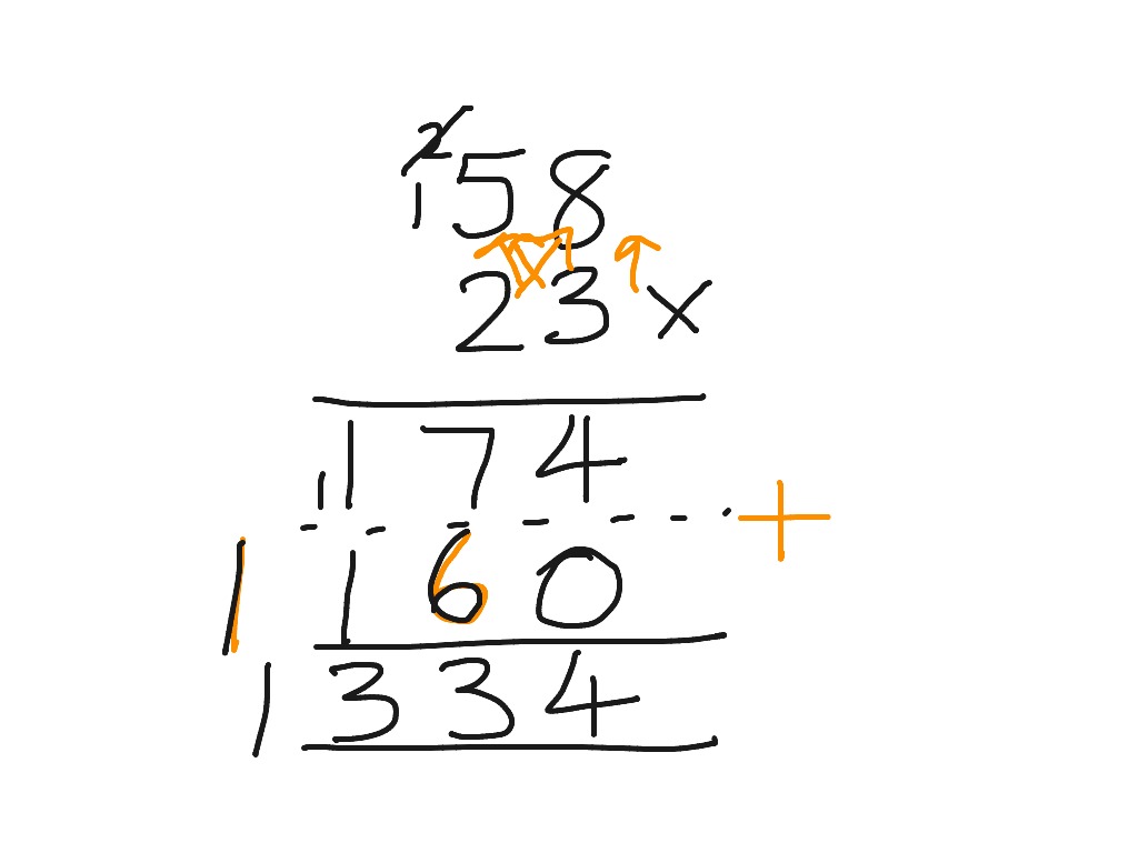 Long multiplication 1 | Math | ShowMe