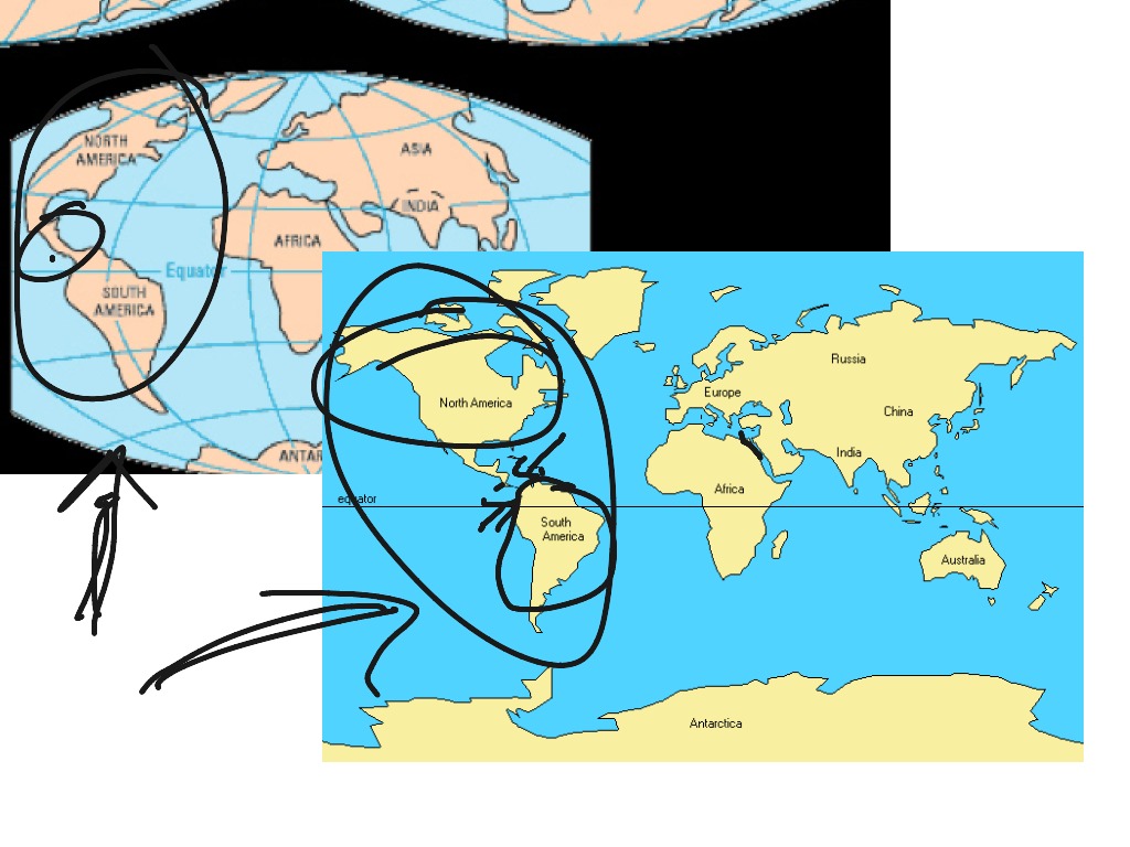 Land mass shifting lesson | Geography | ShowMe