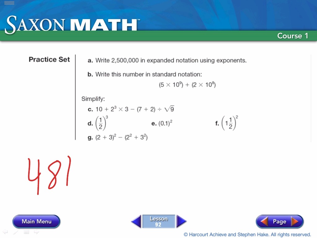 Lesson 92 | Math, Arithmetic, Addition, adding and subtracting ...