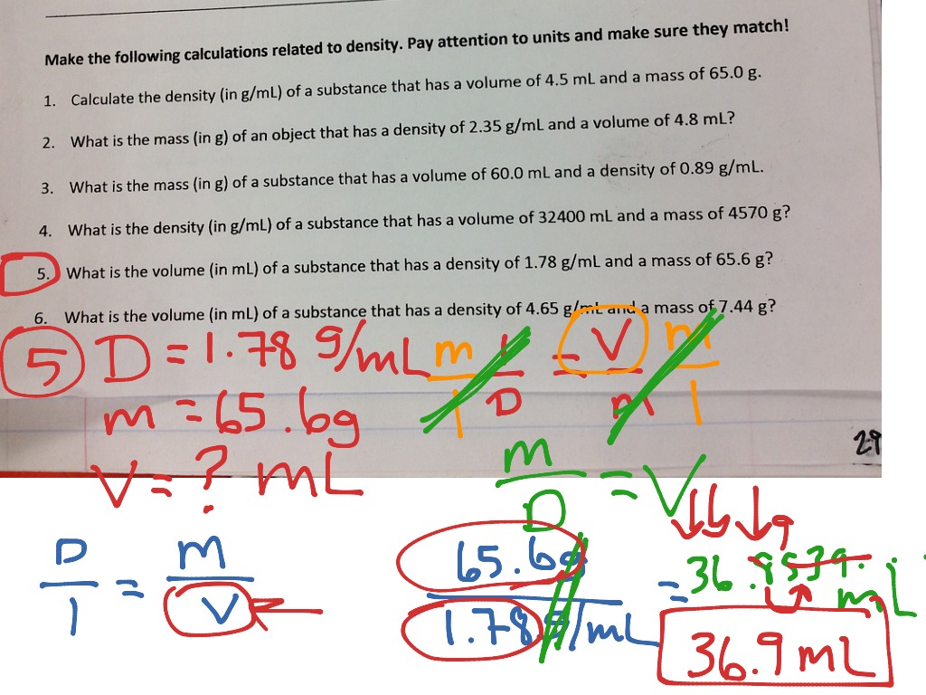 ShowMe - density example