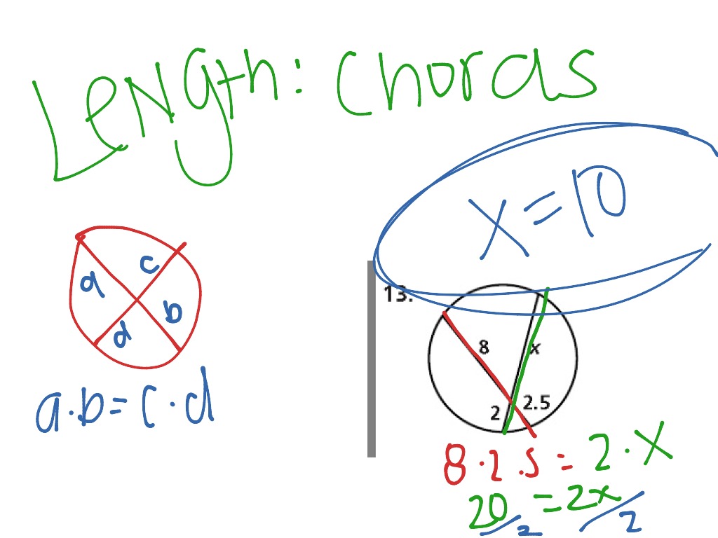 ShowMe - angle measures and segment lengths