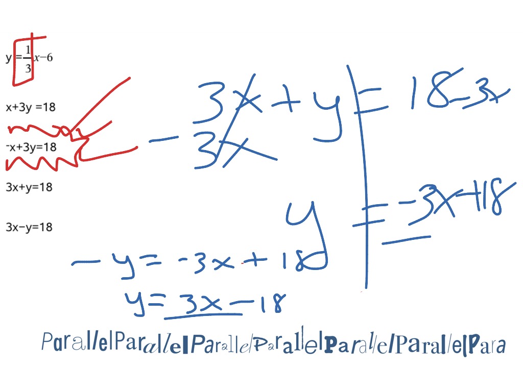 Check for parallel with algebra thinglink pic | Math, geometry, lines ...