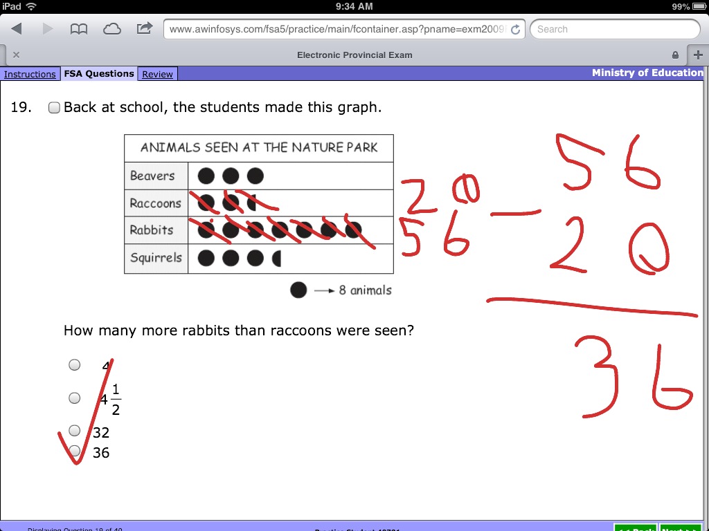 FSA 19 | Math | ShowMe