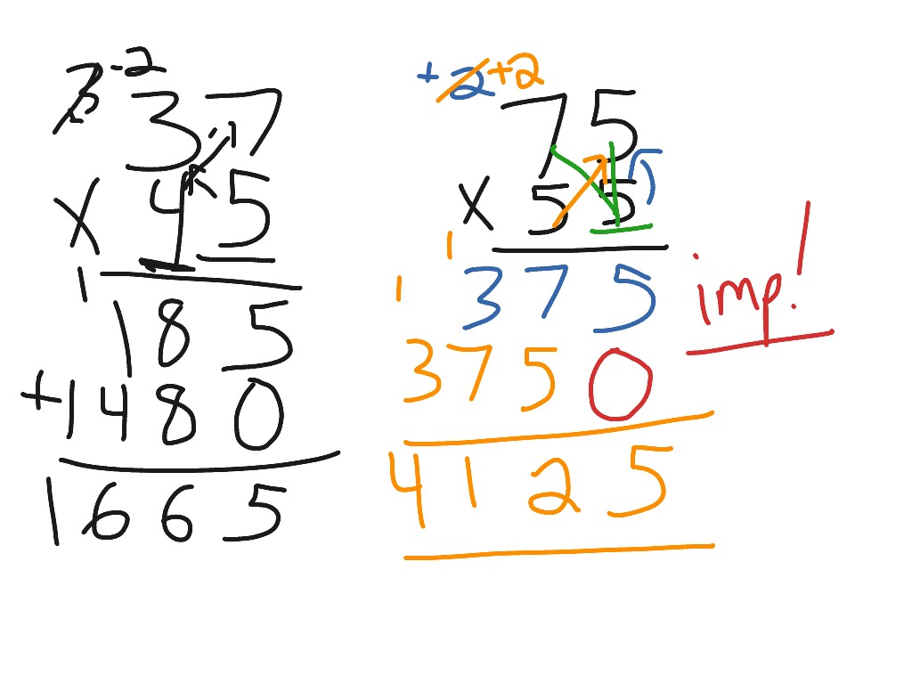 Two digit multiplication | Math, Elementary Math, 5th grade math | ShowMe